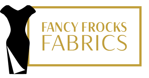 Fancy Frocks Fabrics Designer Deadstock Fabric by the Yard